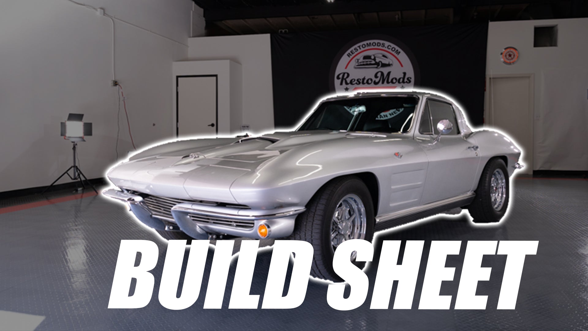 The '64 Corvette Build Sheet – Restomods
