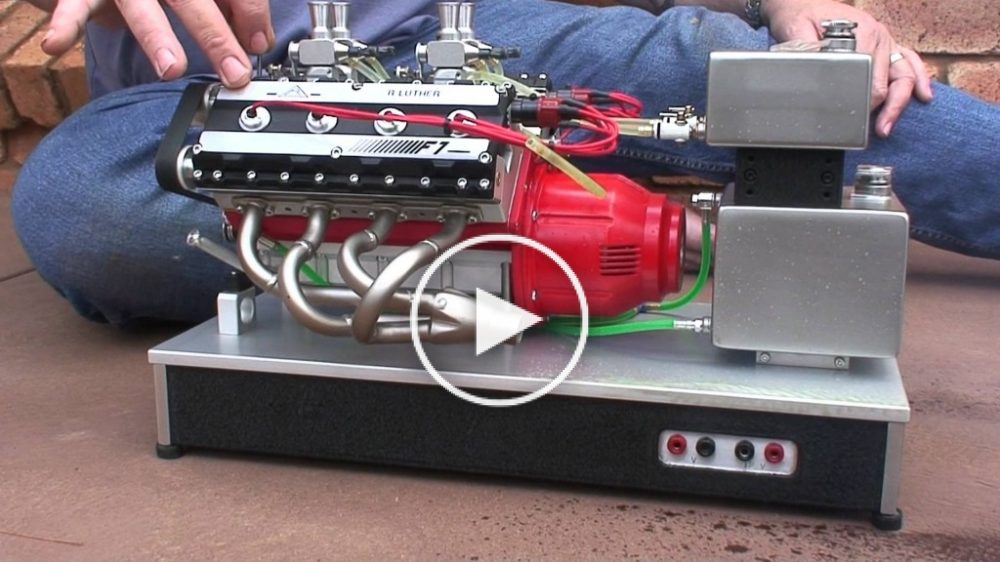 Incredible Handmade Miniature V8 - With Nitro! – Restomods
