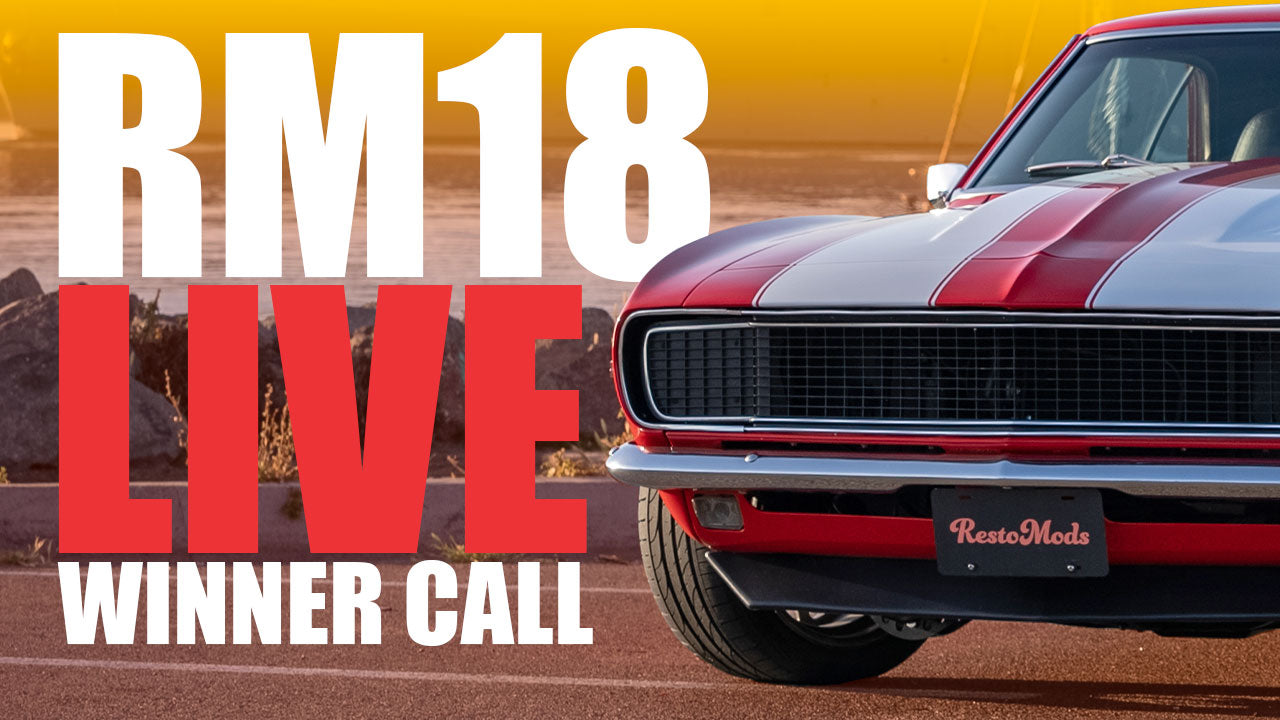 RM18 Camaro Winner Call Livestream – Restomods