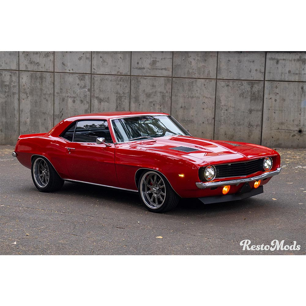 '69 Camaro LS3 Concrete Poster – Restomods